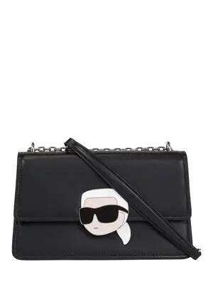 KARL LAGERFELD Karl Lagerfeld Ikonik Leather Shoulder Bag