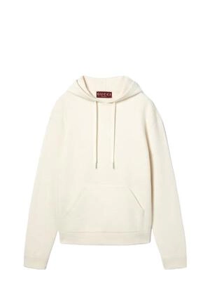 GUCCI Gucci Piquet Knit Hooded Sweatshirt