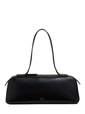 Khaite Simona Zipped Shoulder Bag - Black