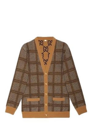 GUCCI Gucci Reversible Button-Up Cardigan