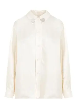 JIL SANDER Jil Sander Long-Sleeved Shirt With Lapel Detail