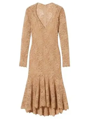 GUCCI Gucci GG Flower Stretch Lace Dress