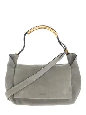 Moschino Handle Detail Cross Body Bag - Gray