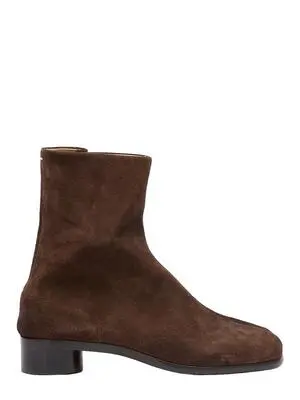 MAISON MARGIELA Tabi Toe Ankle Boots - Brown