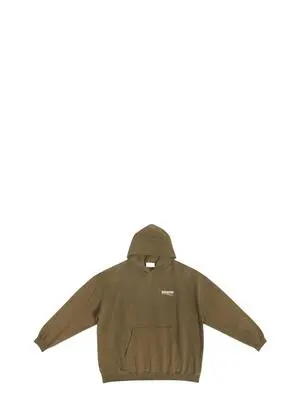 Balenciaga Embroidered Oversized Hoodie - Green
