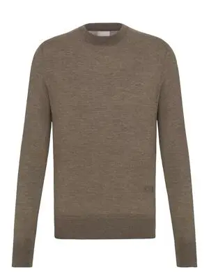 Dior Cd Icon Round Neck Sweater - Brown