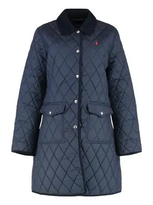 Polo Ralph Lauren Quilted Padded Coat - Blue