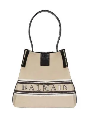 Balmain Bucket Bag - Beige
