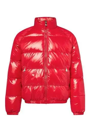 Pyrenex Quilted Down Puffer Jacket With Zipper Closure - Red