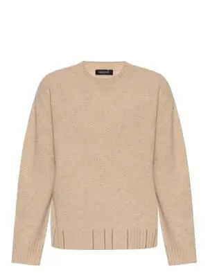 FABIANA FILIPPI Fabiana Filippi Monili Embellished Crew Neck Sweater