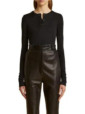 Khaite Janelle Jumpsuit - Black