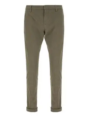 DONDUP Tailored Belt Loops Slacks - Green