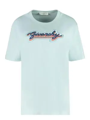 Givenchy Embroidered Logo T-shirt - White