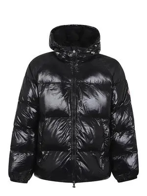 Pyrenex Quilted Down Jacket With Hood - Black