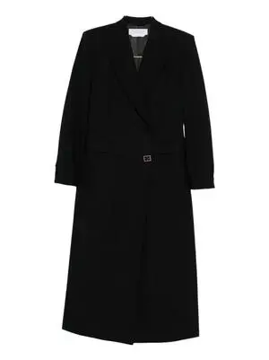 Gabriela Hearst Wool Double-breasted Coat - Black