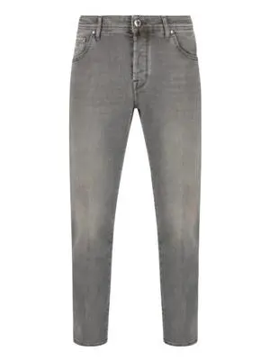 Jacob Cohen Belt Loop Jeans - Gray