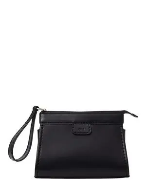 Chloé Edith Leather Cross Body Bag - Black