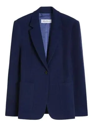 Max Mara Max Mara Patch-Pocket Blazer China Blue