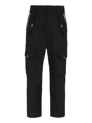 Balmain Cargo Trousers - Black