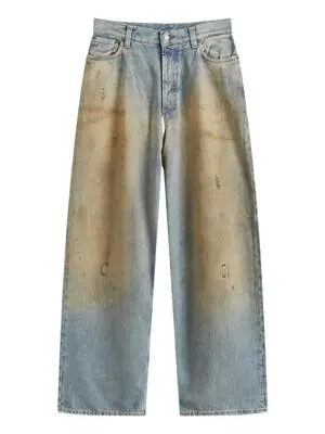 Acne Studios Distressed Detail Jeans - Blue