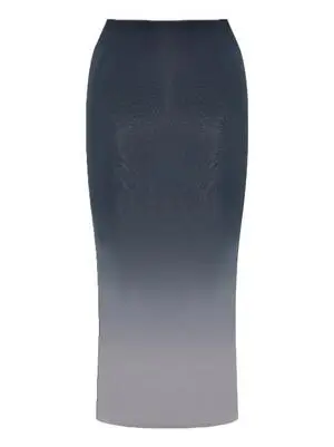Alaïa Pencil Skirt With Side Zip - Black