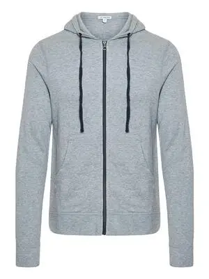 JAMES PERSE Hooded Zip-up Jacket - Gray