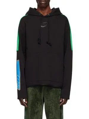 We11Done Graphic Hoodie - Black