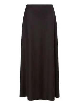 ALBERTA FERRETTI Alberta Ferretti High Waist Pleated Midi Skirt