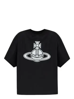 VIVIENNE WESTWOOD Vivienne Westwood Box Type Crewneck T-Shirt Black