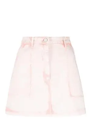 ALBERTA FERRETTI Alberta Ferretti Pink Denim Miniskirt