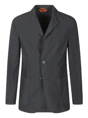 Barena Venezia Long Sleeve Suit Jacket - Black