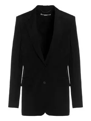 Stella McCartney Single-breasted Suit Jacket - Black