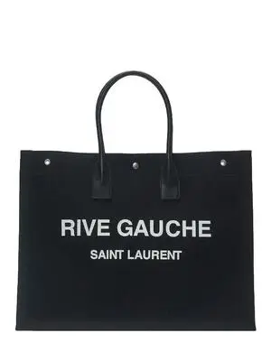 Saint Laurent Saint Laurent Rive Gauche Tote Bag Black