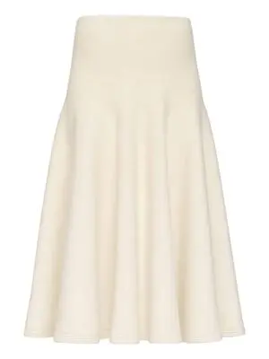 ALAÏA Alaia Knit Flare Skirt