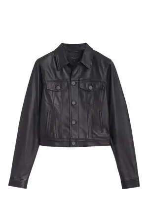RAG  BONE Rag & Bone Leather Jacket - Black