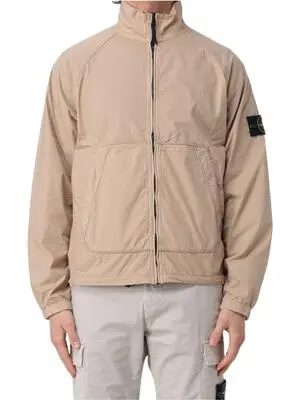 Stone Island Zip-up Track Jacket - Nude