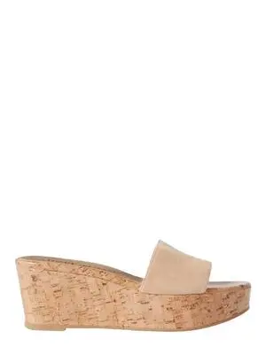 STUART WEITZMAN Stuart Weitzman Open-Toe Wedge Sandals