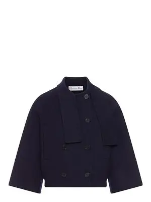 Dior Long Sleeve Casual Jacket - Black