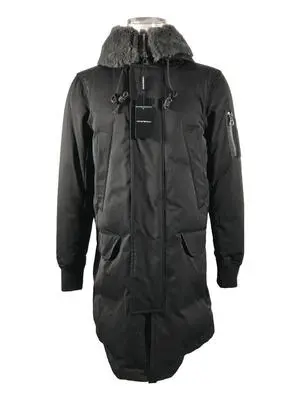 Emporio Armani Logo Down Jacket - Black