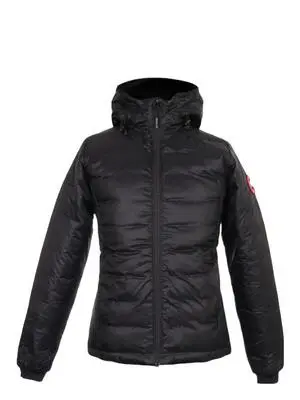 Canada Goose Hooded Down Jacket - Black