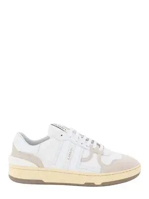 LANVIN Clay Lace-up Sneakers - White