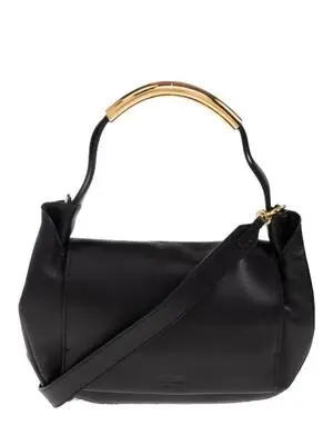Moschino Handle-detail Crossbody Bag - Black