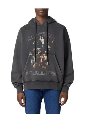 Off-White Mary Skate Drawstring Hoodie - Black