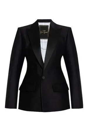 Dsquared2 Single-breasted V-neck Blazer - Black