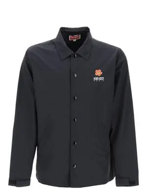 Kenzo Boke Flower Coach Jacket - Black