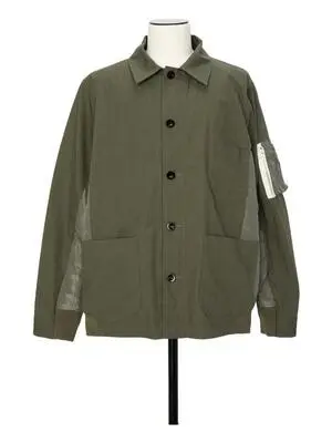 Sacai Oxford Jacket - Khaki