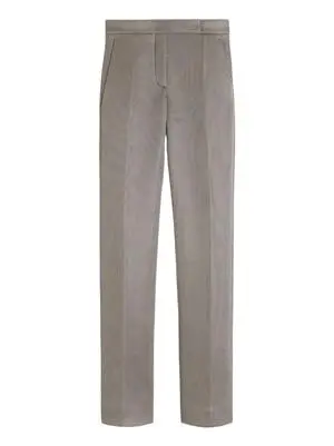 Max Mara Max Mara Tailored Pressed Crease Trousers Medium Grey