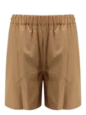 Max Mara High Waist Tailored Shorts - Brown