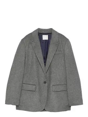 FORTE_FORTE Single-breasted Blazer - Gray