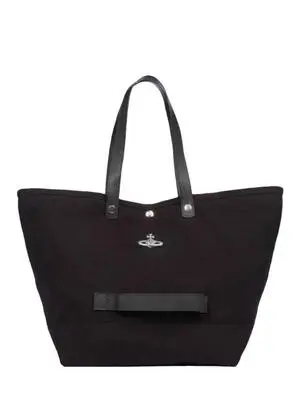 VIVIENNE WESTWOOD Utility Shopper Bag - Black